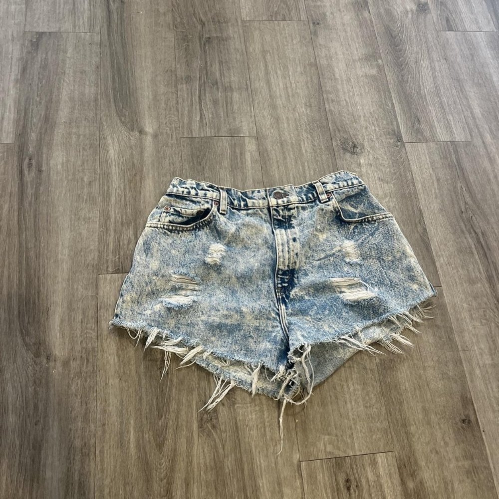 Vintage Stone Washed 90s 551 Levi’s Shorts - Gem